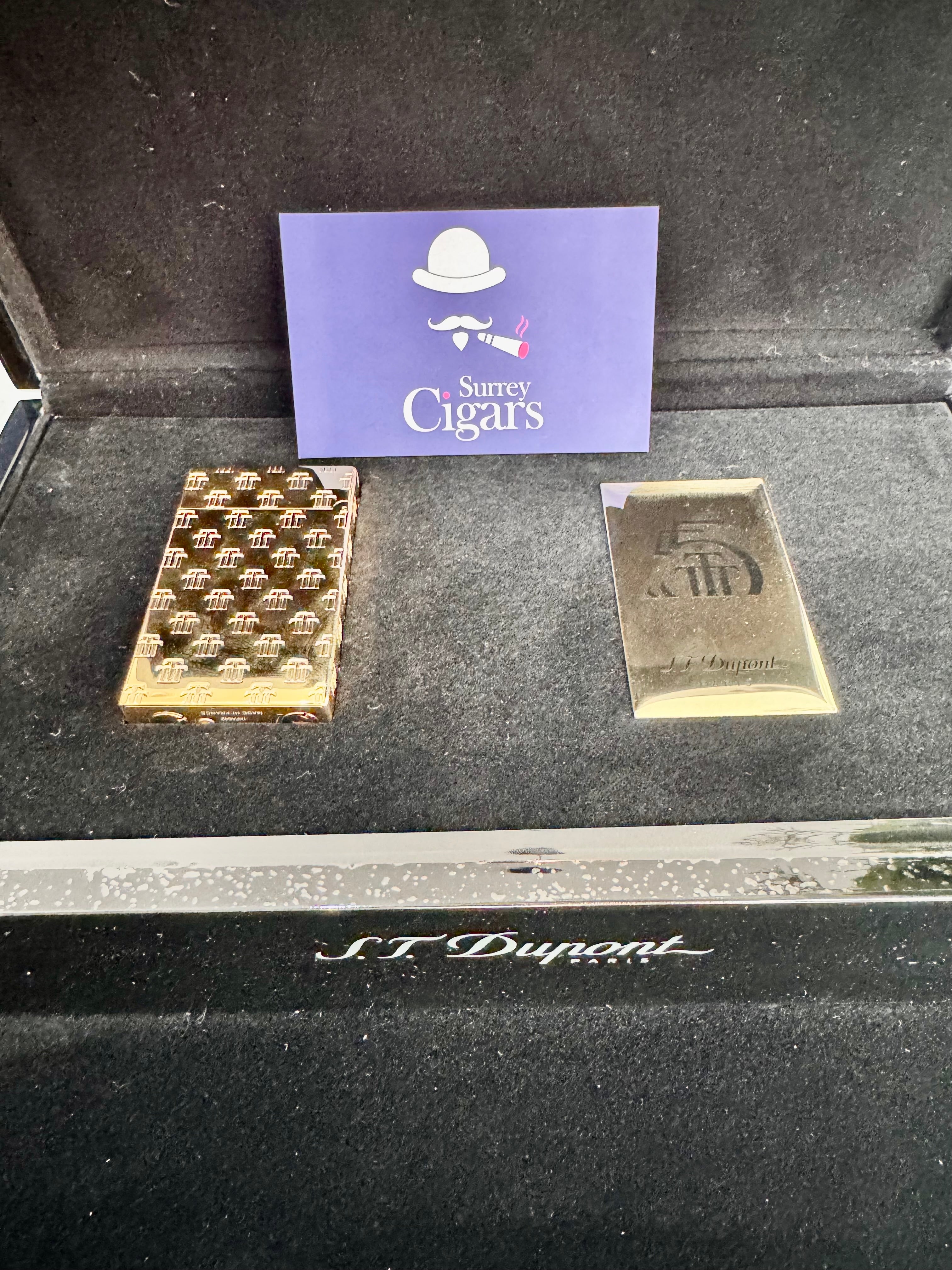 LE-GRAND S.T. DUPONT CHROME 55th ANNIVERSARY CELEBRATION TRINIDAD GOLD