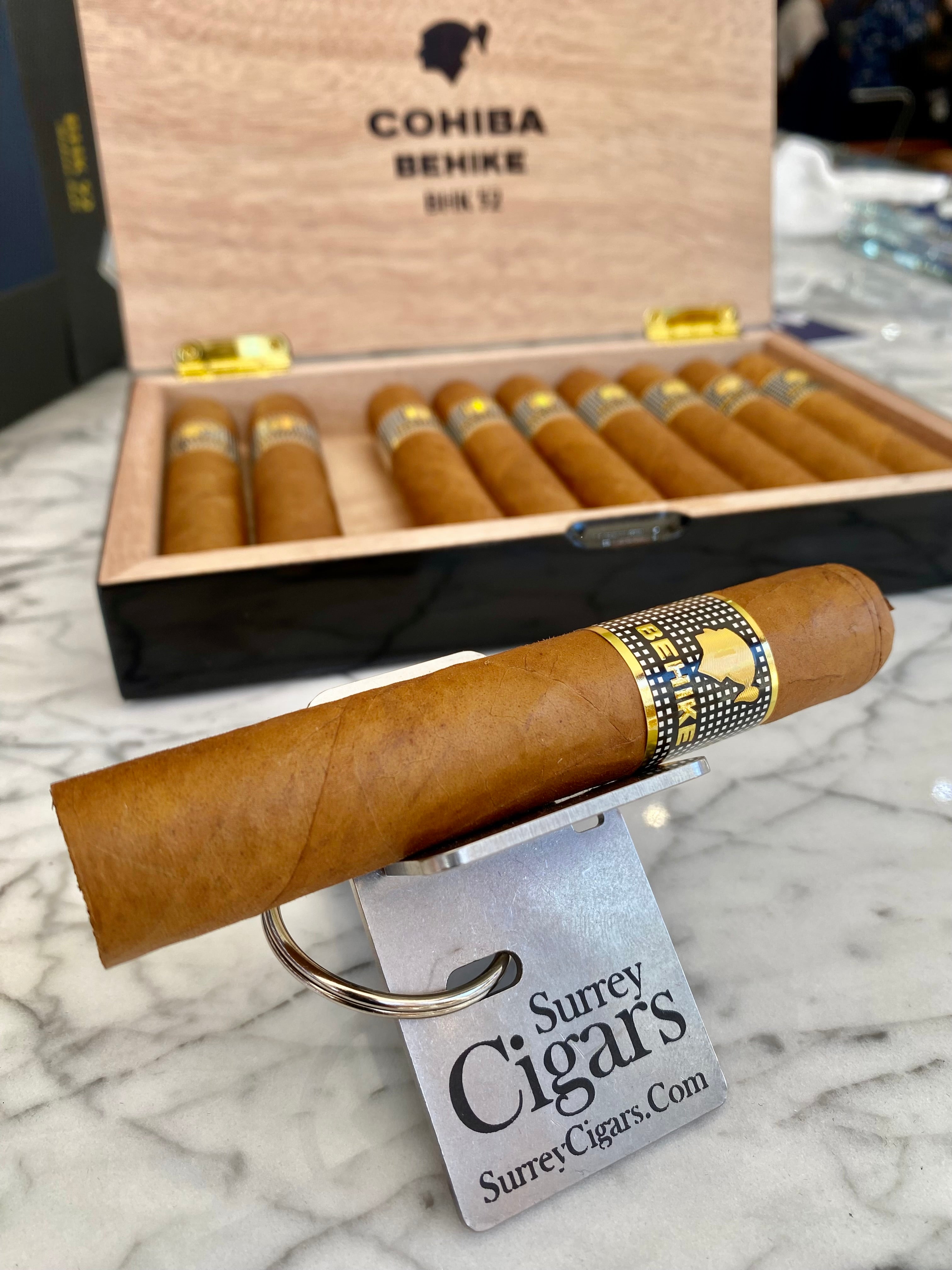 Cohiba Behike BHK 52 (Box of 10 Cigars) | Buy Online Today – Surrey Cigars