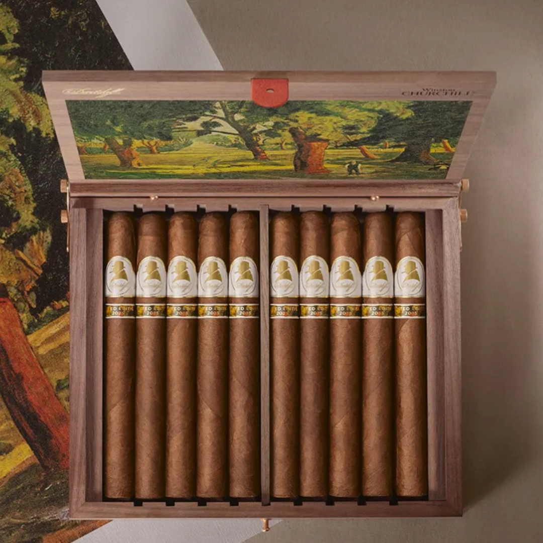 Davidoff Winston Churchill Limited Edition 2025 Only 18,000 Boxes worl